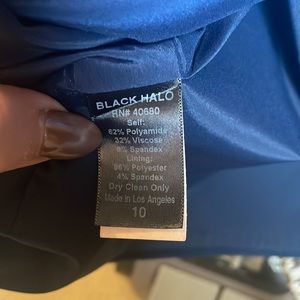 Black Halo | Dresses | Black Halo Jackie O Dress Colorblock Cocktail ...